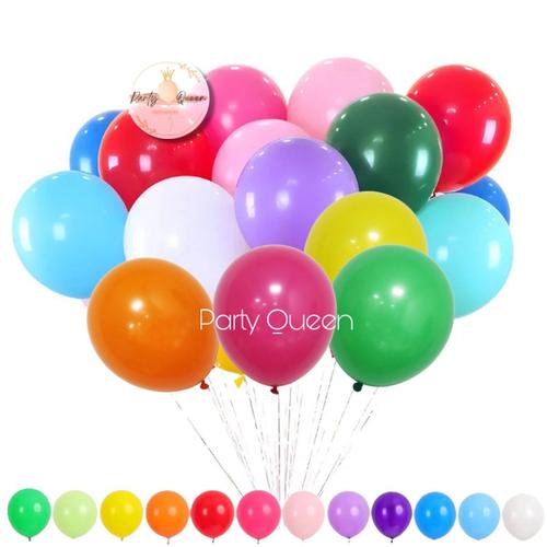 Jual Balon Latex Doff / Balon Latex Doff Aneka Warna Per Pack (100pcs ...