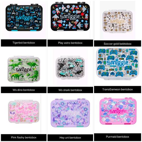 Jual Smiggle Bento Box Minecraft, spiderman, paw patrol/Kotak makan ...