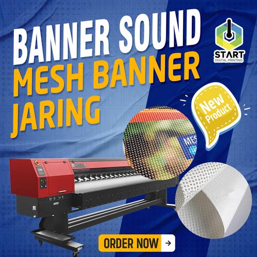 Jual Mesh banner / Banner jaring / Banner sound - custom - Kota Bekasi ...