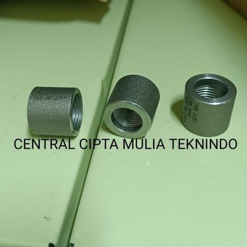 Jual Coupling Besi 1" inch Half Coupling Class 3000psi Drat NPT ...