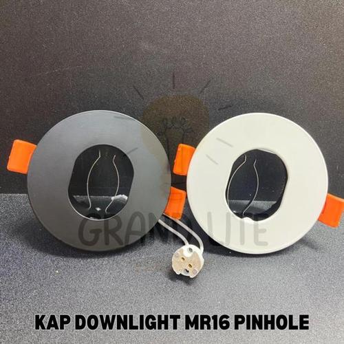 Jual Kap Downlight MR16 Pinhole Spotlight MR16 Pinhole - Putih - Hitam ...
