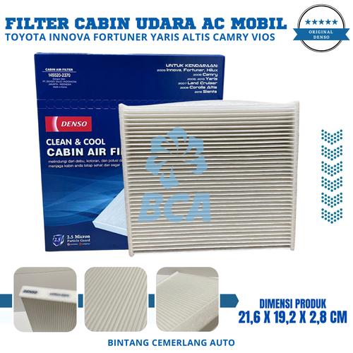 Jual Filter Kabin Udara Cabin AC Mobil Toyota Innova Denso Original ...