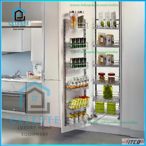 Jual VITCO Deluxe Larder Unit pantry rack 1820 mm Slow Motion / Rak ...