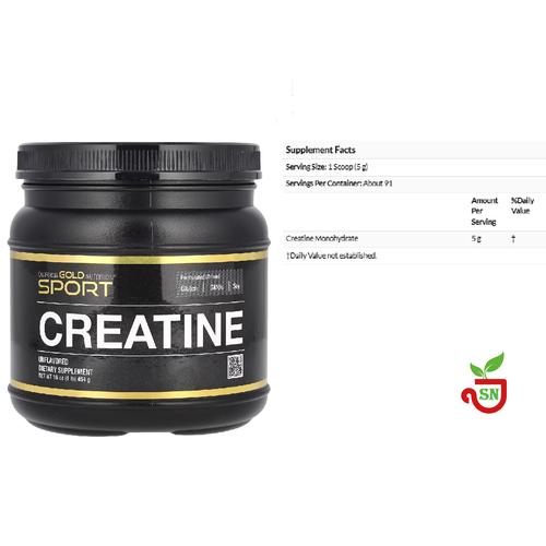 Jual California Gold Nutrition, Sport, Creatine Monohydrate, Unflavored ...