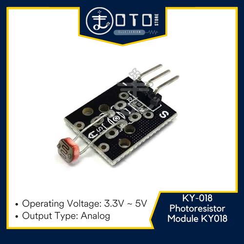 Jual KY-018 Photoresistor Module KY 018 KY 018 LDR Sensor Module - Kota ...