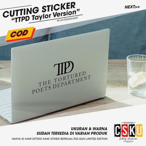 Jual Cutting Stiker TTPD Taylor Swift Variasi Motor Mobil Sticker New ...
