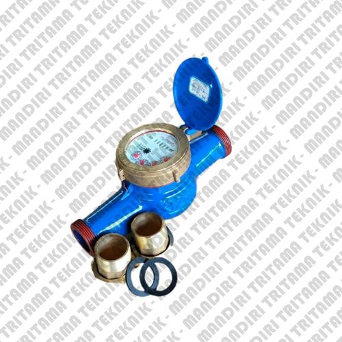 Jual WATER METER 1-1/4 INCH CALIBRATE 32mm CONNECTION SCREW/DRAT DN32 ...