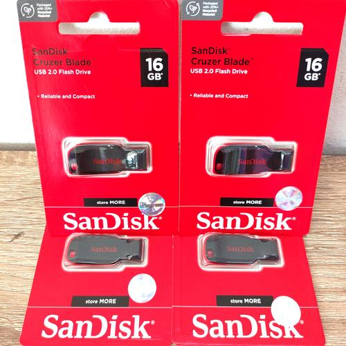 Jual flashdisk 16gb sandisk cruzer blade - Kota Bekasi - HMC Computer ...