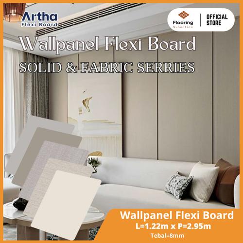 Jual PVC Wallpanel / Tebal 8 mm / Flexi Board ARTHAWALL - Solid ...