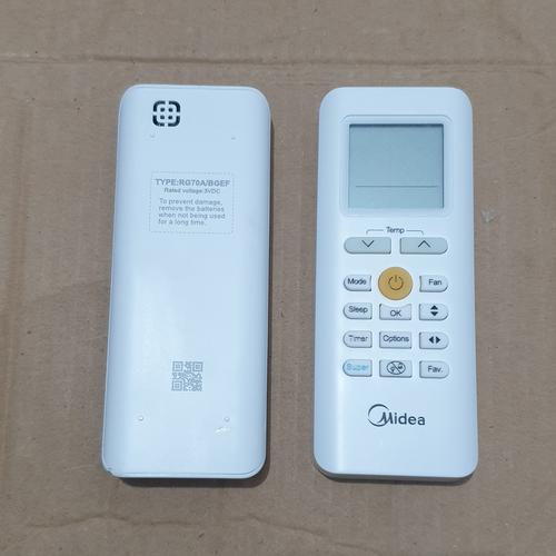 Jual REMOTE AC MIDEA ORIGINAL , LANGSUNG PAKE SESUAI GANBAR - Kota ...