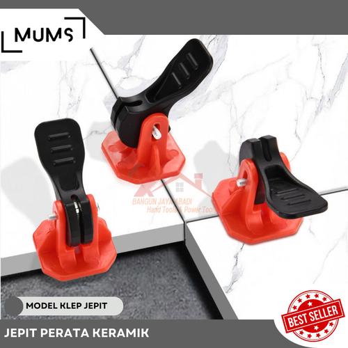 Jual Reusable Tile Leveling Spacer Pin Clamp Catok Jepit Perata Pasang ...