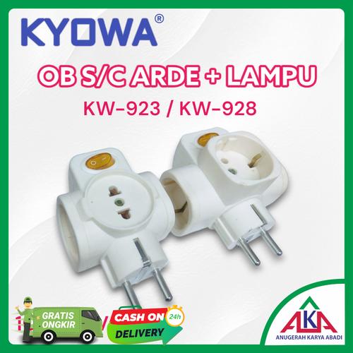 Jual Stop Kontak Cabang 3 KYOWA KW-928 Steker Arde T OB Saklar Lampu SNI - Kota Semarang ...