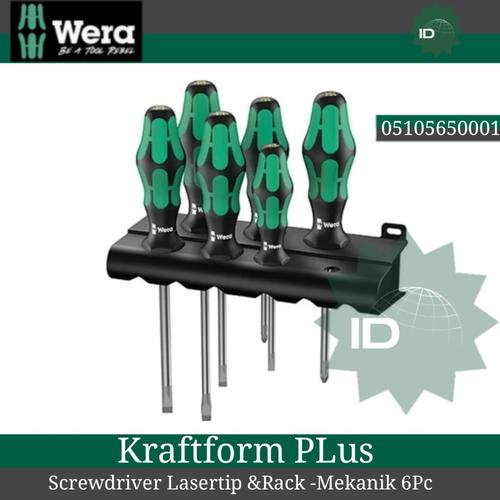Jual Wera Obeng Set 05105650001 Screwdriver Lasertip & Rack - Mekanik ...