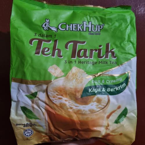 Jual chekhup 3in1 heritage milk tea chek hup 3 in 1 teh tarik - Kota ...