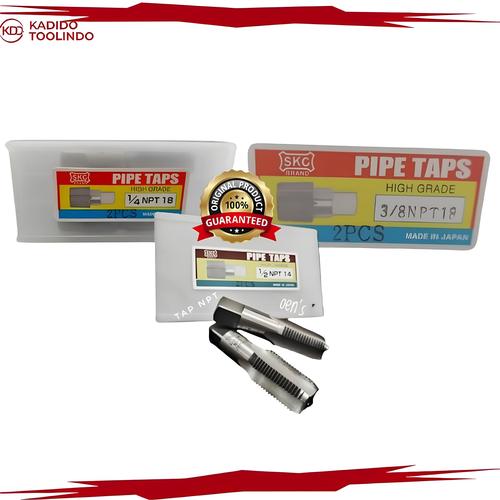 Jual SKC Hand Taps Pipa NPT 1/8 X 27 NPT / 1/4 X 18 NPT / 3/8 X 18 NPT ...
