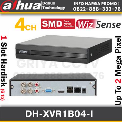 Jual XVR CCTV 4ch 2mp Dahua DH-XVR1B04-I SMD AI Original Garansi Resmi - Jakarta Barat - Griya ...