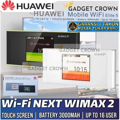 Jual Mifi 4G Huawei Elite 5 Modem Wifi Mobile Portable CAT12 W05 Wimax ...