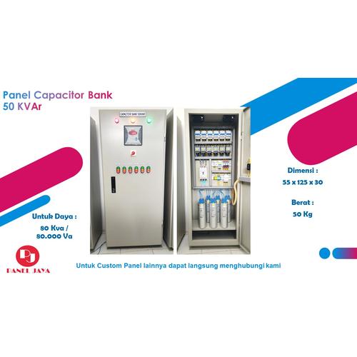Jual Panel Kapasitor Bank 50 KVAr (6 Step) - Jakarta Barat - Panel Jaya ...