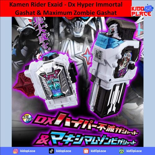 Jual Kamen Rider Exaid - Dx Hyper Immortal Gashat & Maximum Zombie ...