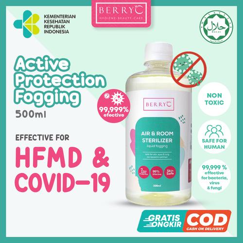 Promo BerryC Liquid Fogging Disinfektan 500ml Pembersih Udara Natural 7 ...