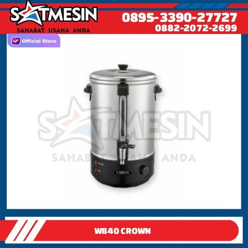 Promo CROWN CR WB-40L 40 Liter WATER BOILER HORECA PEMANAS AIR KOMPOR ...