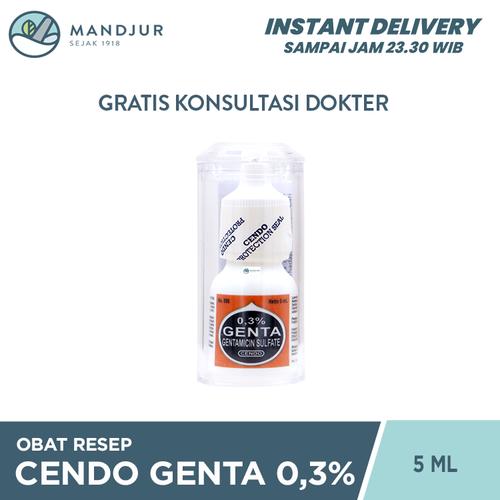 Jual Cendo Genta 0.3% Eye Drops 5 ml / Infeksi Mata / Obat Mata ...