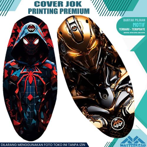 Jual Cover Jok Motif Printing Motor Sarung Jok Anti Kucing Tahan Air ...