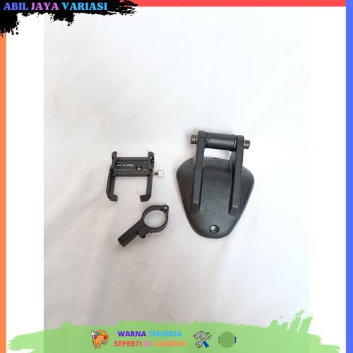 Jual PAKET HOLDER HP XMAX NEW CONNECTED XMAX OLD BRACKET BREKET DUDUKAN ...