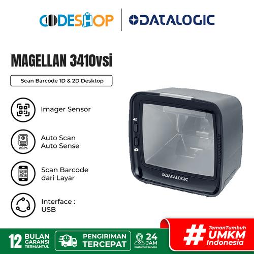 Promo Datalogic Magellan 3410vsi 2D USB Type A Single Plane Barcode Scanner Cicil 0% 3x ...