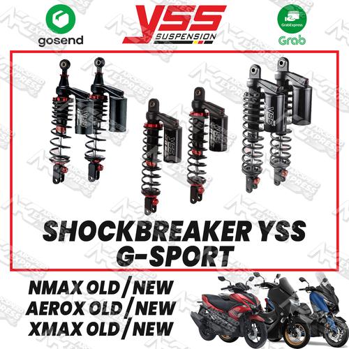 Jual Shock Breaker YSS G Sport Black Smooth Series Nmax Xmax Aerox Old ...