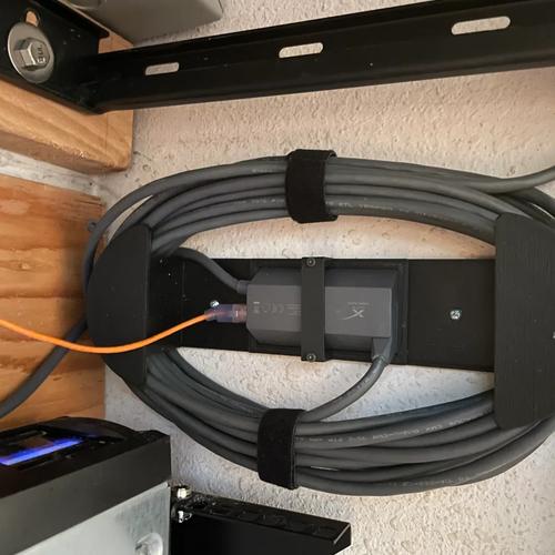 Jual Starlink adapter holder wall mount dengan cable management - Putih ...