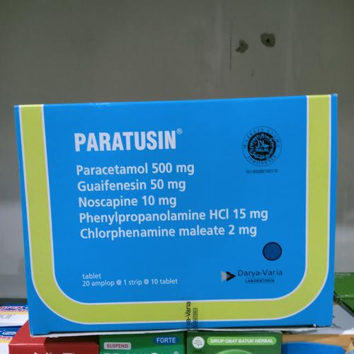 Jual PARATUSIN TABLET BOX ISI 20 AMPLOP @ 1 STRIP @ 10 TABLET - Kota ...