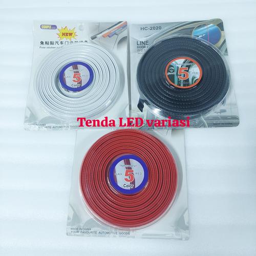 Jual Karet pelindung pintu mobil karet list pintu Strip Door Guard ...