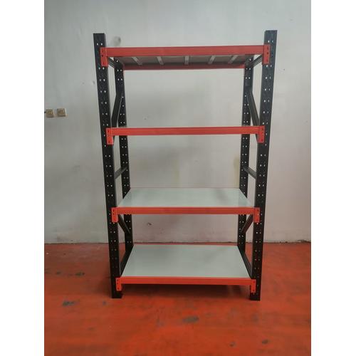 Jual KITARACK Light Duty KS1220 Hitam Rack Gudang 200KG / Layer Panjang ...