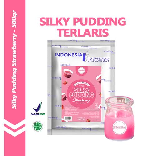 Promo [SILKY PUDDING] Bubuk Silky Pudding Rasa Strawberry / Stroberi ...