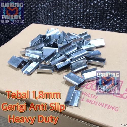 Jual KLEM METAL BESI KLIP CLIP GRIPPER GRIPER TALI STRAPING STRAPPING 1 ...
