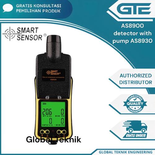 Jual AS8900 4 in 1 gas detector O2/H2S/ CO/LEL detector with pump ...