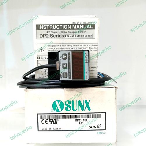 Jual SUNX DIGITAL PRESSURE SENSOR DP2-40E - Kab. Tangerang - apipautomation | Tokopedia