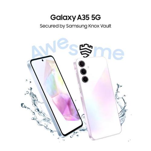 Jual SAMSUNG GALAXY A35 5G 8/256GB, layar Super AMOLED 6,6" - ICE BLUE ...