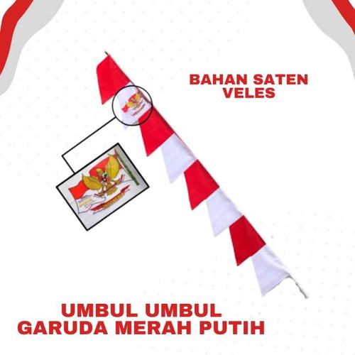 Jual bendera umbul umbul Garuda - biru aqua - Kab. Garut ...