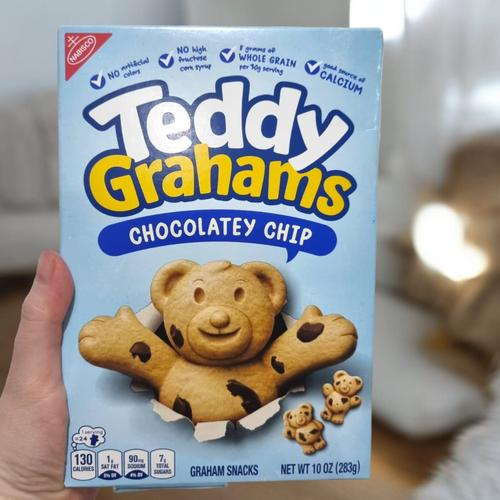 Jual Teddy Grahams Chocolate Chip Snack Cereal / Sereal Beruang Choco ...