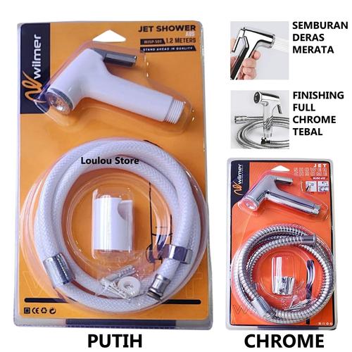 Jual Jet Shower Toilet Shower Jet Washer Bidet Cebok Kloset Closet WC ...