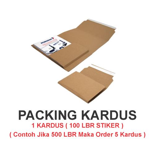 Jual Packing Kardus Stiker Art Paper Art CArton dll ( Wajib ) - Kab ...