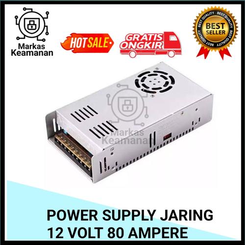 Jual Power Supply 12V 80A HIGH Power Supply 12 Volt 80 Ampere - Jakarta ...