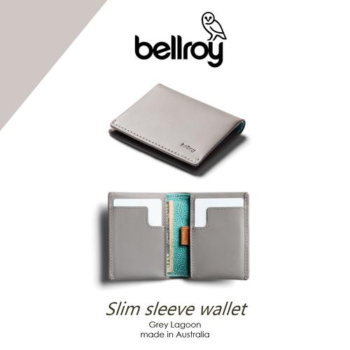 Jual Dompet Bellroy Slim Sleeve Wallet Grey Lagoon Original - Jakarta ...