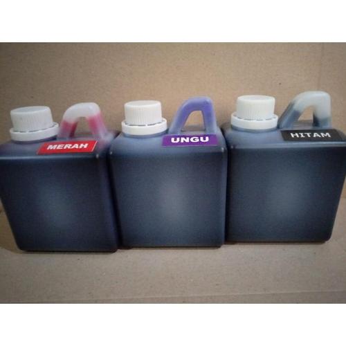 Jual READY TINTA STEMPEL WARNA FLASH OTOMATIS, ISI 500 ML - Merah, 500 ...