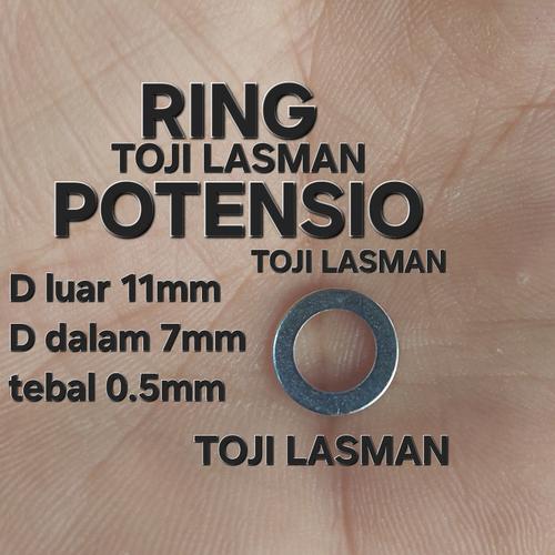Jual ( RING POTENSIO ) PLAT RING MUR SEKRUP SEKERUP BESI BAUT D luar ...