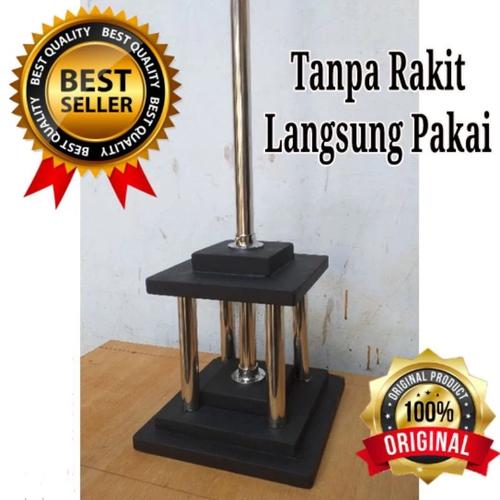 Jual PAKET LENGKAP TEMPAT BENDERA TERBARU 2024. 1 LUBANG + TIANG ...