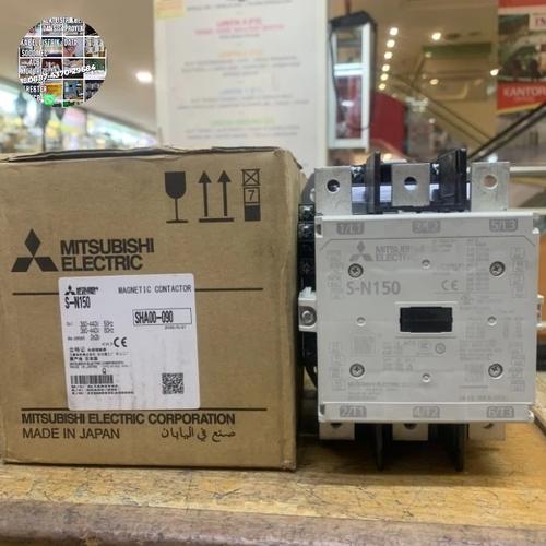 Jual Kontaktor Mitsubishi S-N150 SN150 330V 110V 220V AC Coil-380V ...