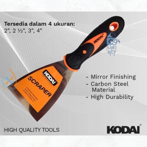 Promo KODAI Kapi Gagang Karet / Scrapper Carbon Steel 2" - 4" - 2 inch ...